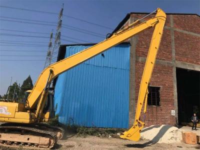 China Anti Rust Hydraulic Mini Excavator Extendable Arm With Bucket SK200 SK210 SK125 for sale