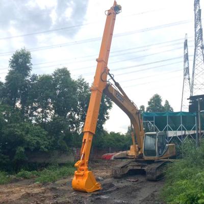 China High Strength  Telescopic Dipper Arm long reach 14m with bucket and bucket cylinder for sale