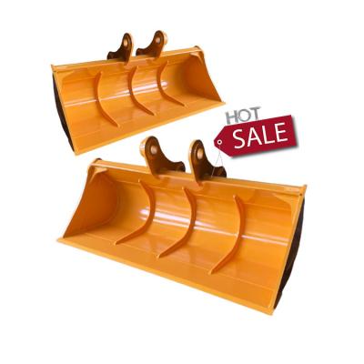 China Komatsu Min Excavator Mud Ditch Cleaning Bucket Q355B NM400 HARDOX500 for sale