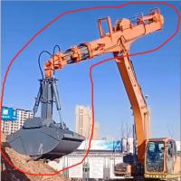 China Antiwear 20-50ton Excavator Telescopic Boom Three Segment 25m 30m 32m  SY PC ZX for sale