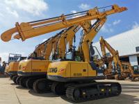 China Forestry Tree Care Handler Excavator Telescopic Arm With Grapple For  Hitachi Komatsu Kobelco for sale