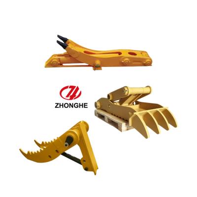 China Hydraulic Excavator Thumb Bucket , Excavator Thumb Attachments For 308 PC120 for sale