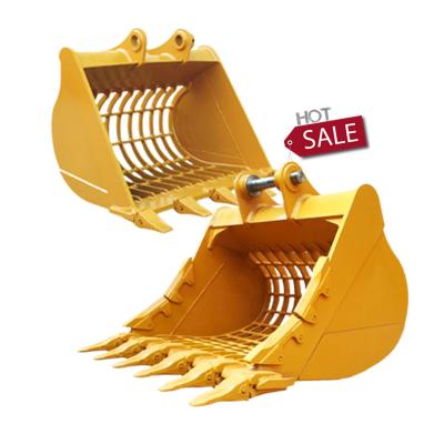 China SY60 307 PC58 Skeleton Excavator Bucket , 2-15Ton Backhoe Attachments for sale
