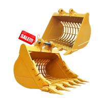 China 312 PC130 Excavator Skeleton Bucket , Durable 12 20ton Backhoe Attachments for sale