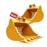 China 320 ZX330 Excavator Seive Bucket , OEM ODM Durable Skeleton Bucket for sale