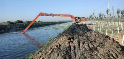 China Custom Excavator Boom Arm , Doosan DX340 DX330 DX230 Excavator Long Reach Arm for sale