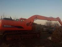 China Extension Long Reach Doosan Excavator Attachments Two Section Long Arm for sale