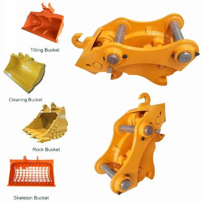China Safe High-effective Excavator Quick Coupler, Hydraulic Quick Hitch With Pins for  hitachi komatsu sanny for sale