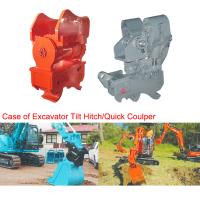 China Hydraulic quick coupler for excavator , Pin Grabber Mini Digger Excavator Quick Coupler for sale