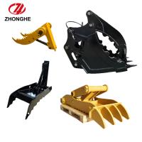 China Mechanical Excavator Thumb Bucket Hydraulic Grab Bucket High Flexibility for sale
