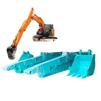 China 6m Excavator Sliding Boom Antiwear , 8m 6-13 Ton Excavator Sliding Arm for sale