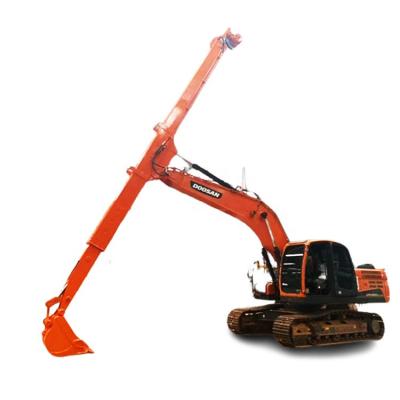 China Excavator 14M Telescopic Dipper Arm long reach boom High Strength For JCB205 320 for sale