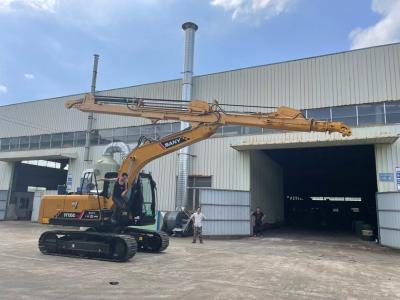 China 23M 25M Tree Care Handler Forestry Excavator Telescopic Arm With Grapple for sale