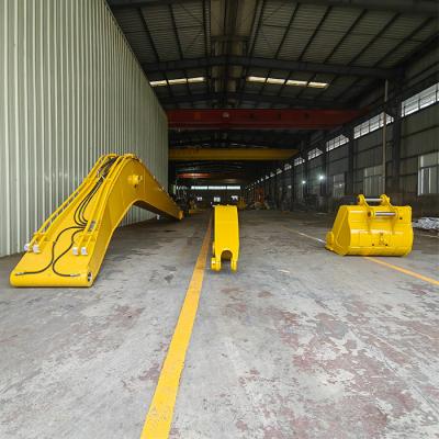 China OEM ODM 20-50ton 320 ZX490 16M 18M Excavator Long Arm For Long Digging for sale