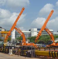 China 320 Long Boom Excavator Telescopic Arm , Excavator Telescopic Boom With Bucket for sale