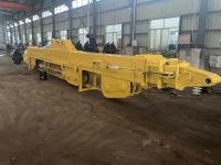 China 700 Steel Excavator Telescopic Boom 0.6cbm Bucket Capacity in Orange Yellow Blue Customized Lengths for sale