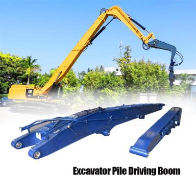 China High Speed 400Rpm PLC Control Excavator Pile Driving Machine with Max. Length 2.5M for sale