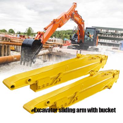 China 9M / 10M / 12M Excavator Extension Arm With Video Technical Support for sale