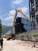 China SANY485 26m Long Reach Excavator Demolition Boom Arm Q355B+BS700 Material for sale