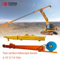 China Deeper digging depth telescopic excavator long reach boom excavator telescopic boom Long Boom Excavator For Sale for sale