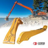 China 18M Q355B Excavator Long Boom , Q690D 8000mm Excavator Long Arm for sale