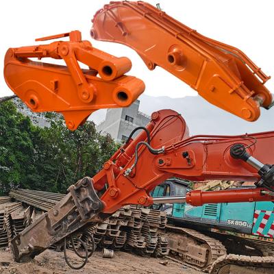 China Manufacturer 6 - 50Ton Excavator Tunnel Boom Arm For Hitachi Kobelco Sanny  Etc for sale