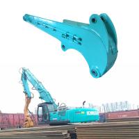 China OEM 11-20m Excavator Boom Pile Driving High Efficiency For PC400 352 DX700 for sale