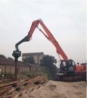 China Steel Excavator Pile Driving Diesel Powerful 7.5 Tons Capability for sale