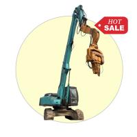 China 18m 20m Excavator Boom Pile Q345 For Hitachi Kato Komatsu Sanny for sale