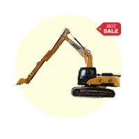 China 10m 12m Excavator Sliding Boom Arm Q690 For  Komatsu Hitachi Etc for sale