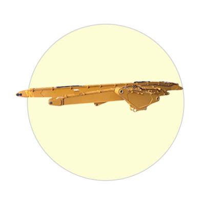 China Three-Section Excavators Demolition Boom For  Hitiachi Komatsu Etc for sale