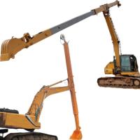 China High Efficient Durable Telescopic Excavator Boom Two Section For  Komatsu Kato for sale