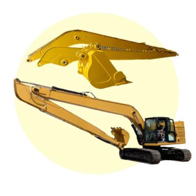 China Quality Q355B Q690D Long Reach Excavator Reach Long Boom Arm Excavator Attachment for sale