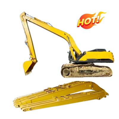 China 15m Maximum Length New Long Reach Excavator Booms 10-30m Boom Length 1.8 Cum Rock Bucket for sale