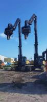 China Steel Excavator Pile Driving Machine 7.5 Tons Weight 3 Tons Load Capacity_IDLE for sale