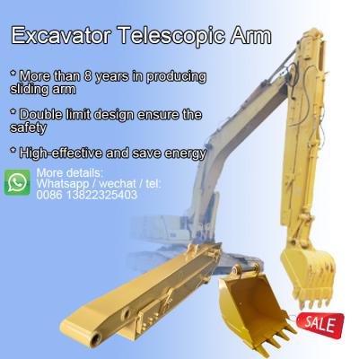 China Most High-effective Telescopic excavator telescopic boom excavator long arm excavator arm for  komatsu etc for sale