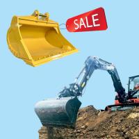 China Longer Life Span  Komatsu Hitachi Excavator Mud Bucket for sale
