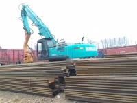 China Hot Sale Excavator Pile Boom Sheet Pile Machine for SH200 HD700 for Construction Machinery Parts for sale