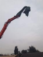 China OEM Acceptable Excavator Timber Pile Driving Boom and Stick Earthmoving Machinery Parts for Construction 352 SK500 SH490 DX520 for sale
