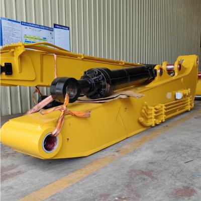 China OEM Acceptable Excavator Timber Pile Driving Boom and Stick Earthmoving Machinery Parts for Construction 352 SK500 SH490 DX520 for sale