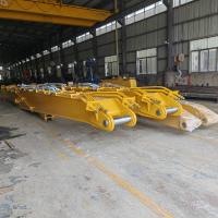 China Excavator Pile Driving Arm And Boom for sale