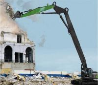 China Demolition Arm Excavator Optional Construction Machinery Parts 18M 20M 24M 26M 28M 30M Backhoe Attachments Demolition Arm for sale