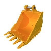 China Heavy Duty Steel Excavator Parts Rock Bucket for 330 for 30-35 Ton Excavator Construction Industries for sale