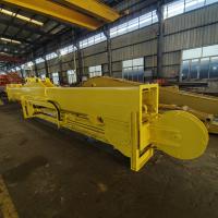 China Three Stage Telescopic Arm Excavator Long Reach Boom and Arm Extension Long Reach Boom Arm for SH370 Excavator for sale