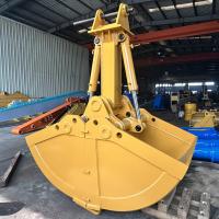 China Factory Direct Excavator Clamshell Bucket High Strength Steel Heavy Duty Grab Bucket for Sand/Gravel for sale