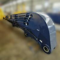 China Custom Excavator Pile Driving Boom Hydraulic Piling Arm Attachment for sale