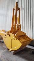China Hydraulic Single Cylinder Clamshell Bucket Excavator Grab Bucket for Sand Stone Handling for sale