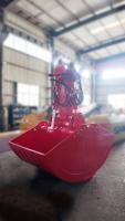 China Excavator Hydraulic Clamshell Grab Bucket, Double Cylinder Design Shell Bucket for Dredging, Loading and Earthmoving for sale