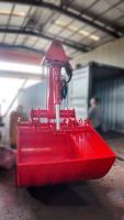 China Excavator Hydraulic Clamshell Grab Bucket, Double Cylinder Design Shell Bucket for Dredging, Loading and Earthmoving for sale