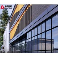 China Custom Prefabricated Industrial Building Steel Frame Workshop Buildings Waterproof for sale